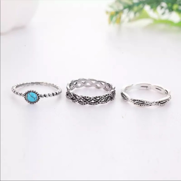 Jewelry | Adorable 3 Piece Ring Set | Poshmark